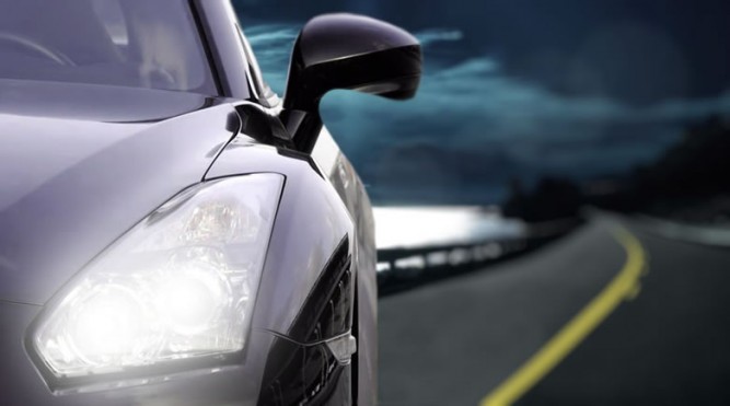 Full Beam Headlights