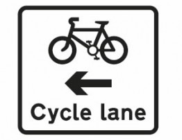 Cycle Lane Road Signs