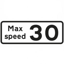 Advisory and Mandatory Speed Limit Signs