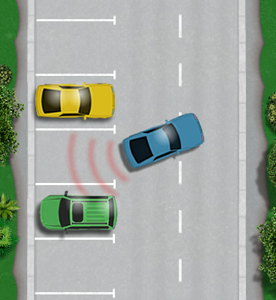 Driving Test and Parking Sensors Rules